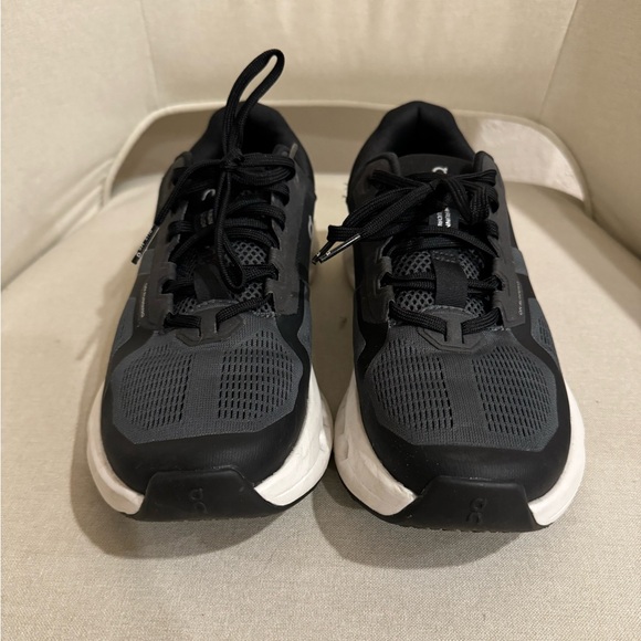 Shoes | On Cloud Runner Black White Gray Cloudtec Running Shoes | Poshmark